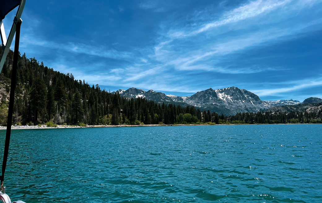 June Lake Campground in Mammoth Lakes, CA